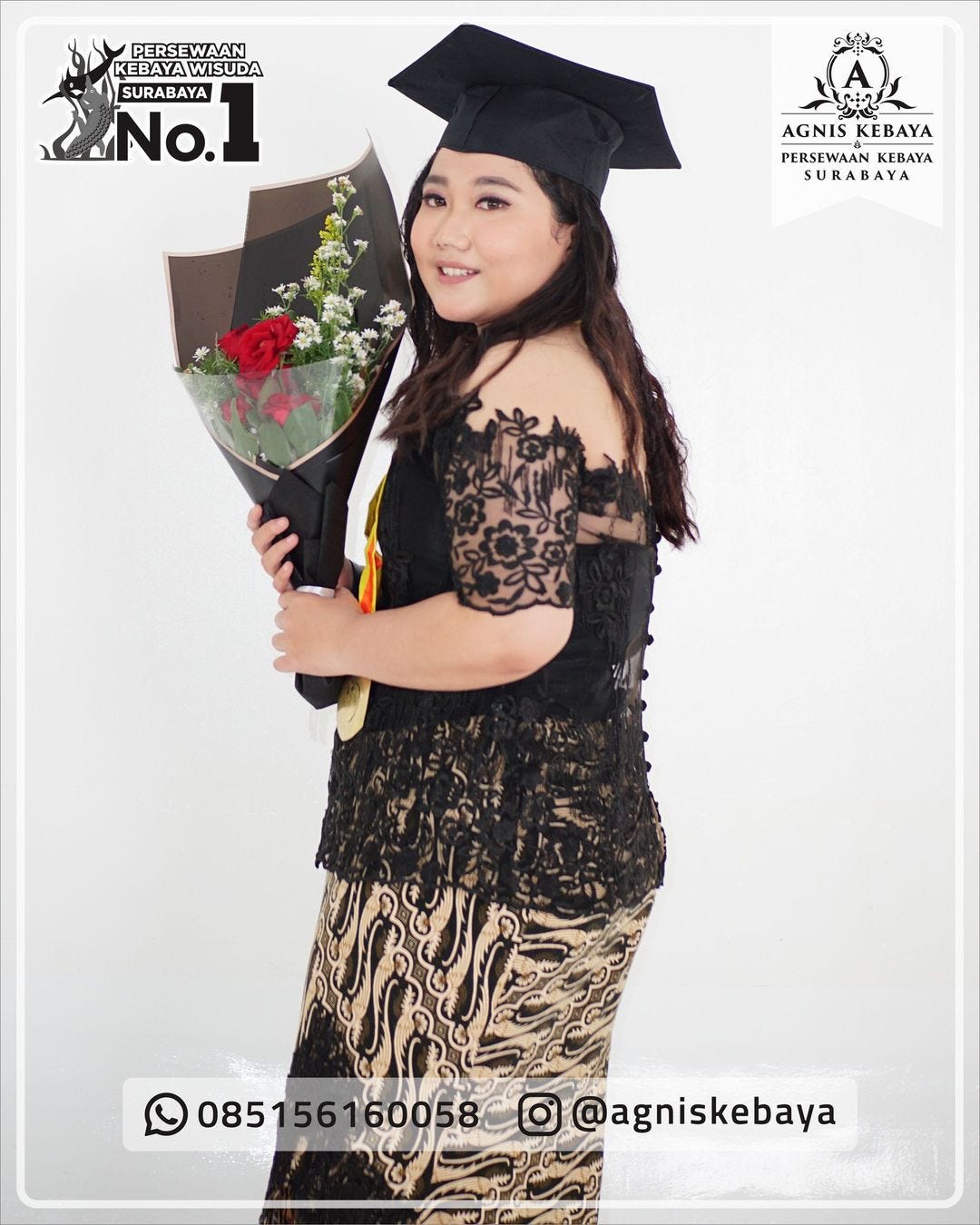 SEWA KEBAYA WISUDA SURABAYA DI AGNIS KEBAYA 085156160058 | by Kebaya Wisuda Surabaya AGNIS ...