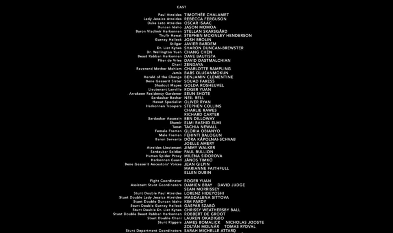 Understanding The Importance Of End Credits In Film Production Scroll