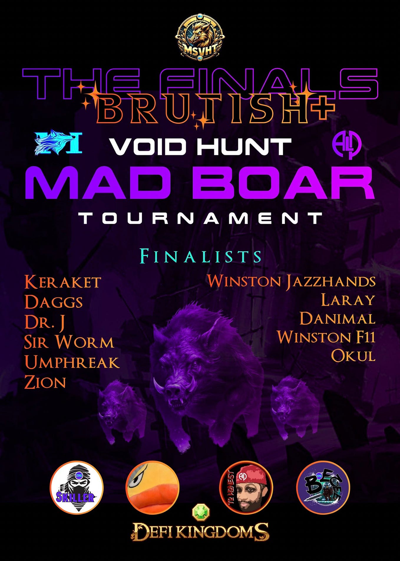MYTHIC SQUAD VOID HUNT TOURNAMENT SCHEDULE AND INSTRUCTIONS | by Mythic ...