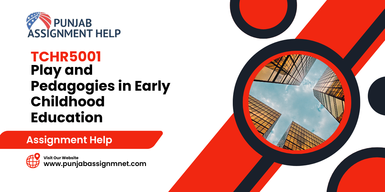 TCHR5001 Play and Pedagogies in Early Childhood Education Assignment ...