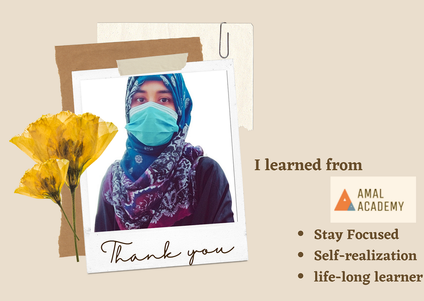 Positive Reflection on Amal Journey | by Samoona Shabbir | Medium