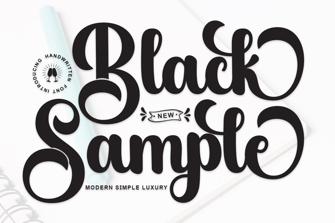 Delicious Font (Script Fonts) | by Lijungh | Apr, 2024 | Medium
