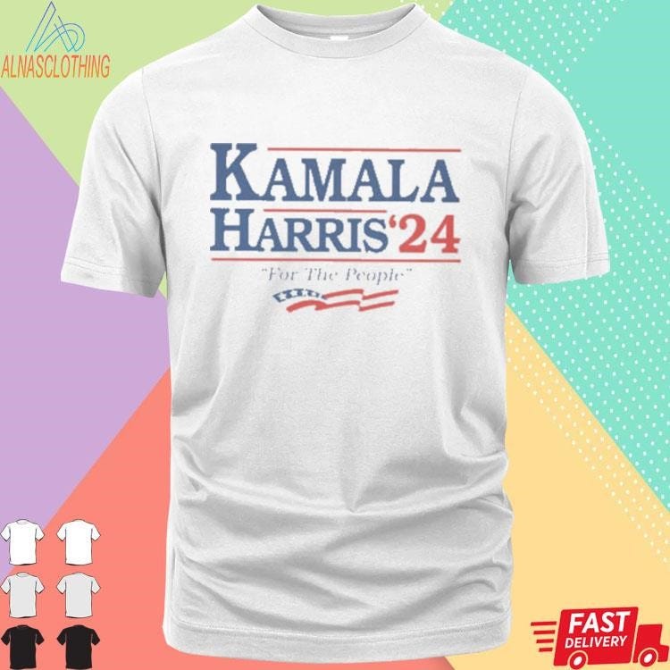 Official Kamala Harris 2024 statue of liberty for the people T-shirt ...