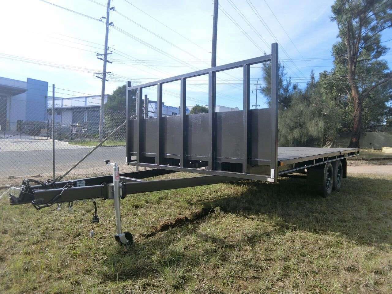 10×7 Heavy Duty Table Top Flatbed Tandem Trailer with 2000kgs ATM | by ...