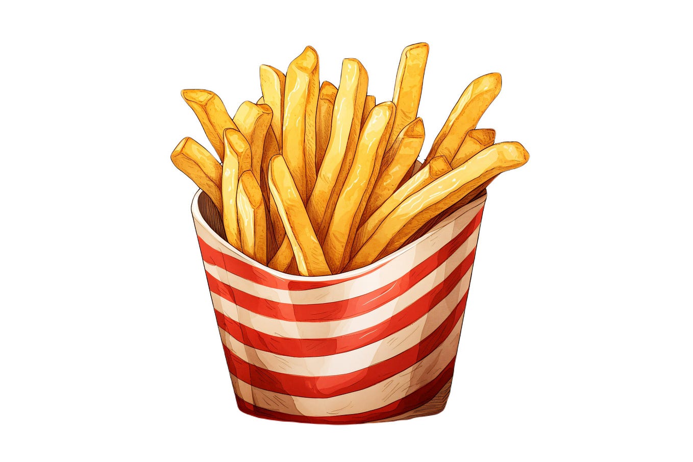 French Fries Clipart Free | by Layla Grace | May, 2024 | Medium