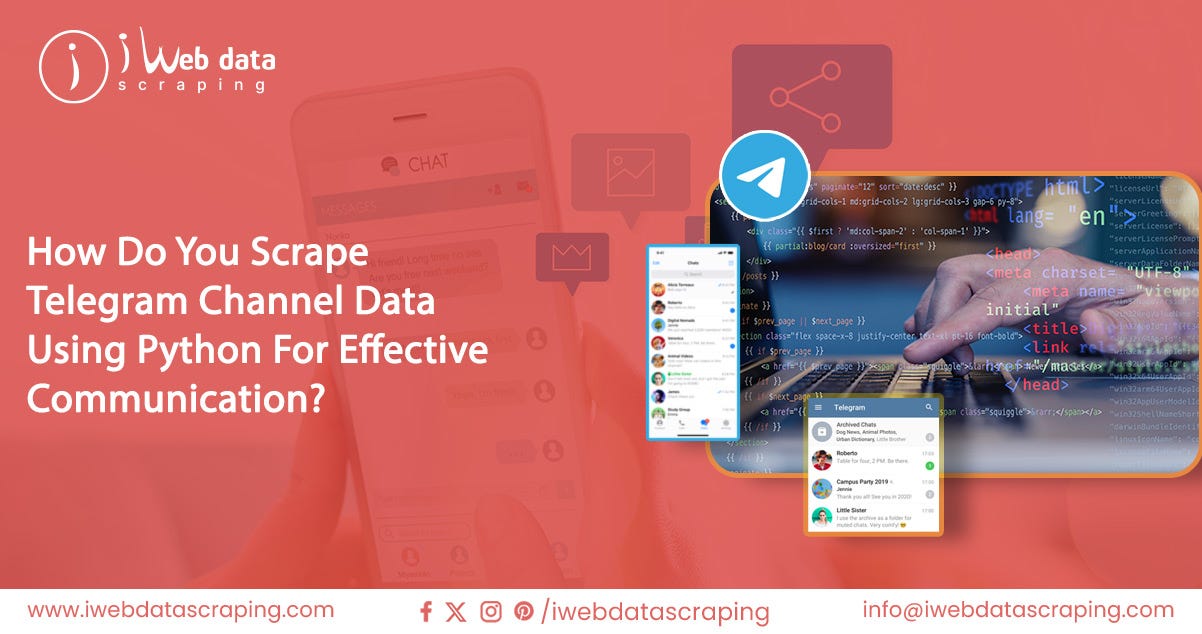 How to Scrape Everything from Telegram Using Python | by HKN MZ | Python in Plain English