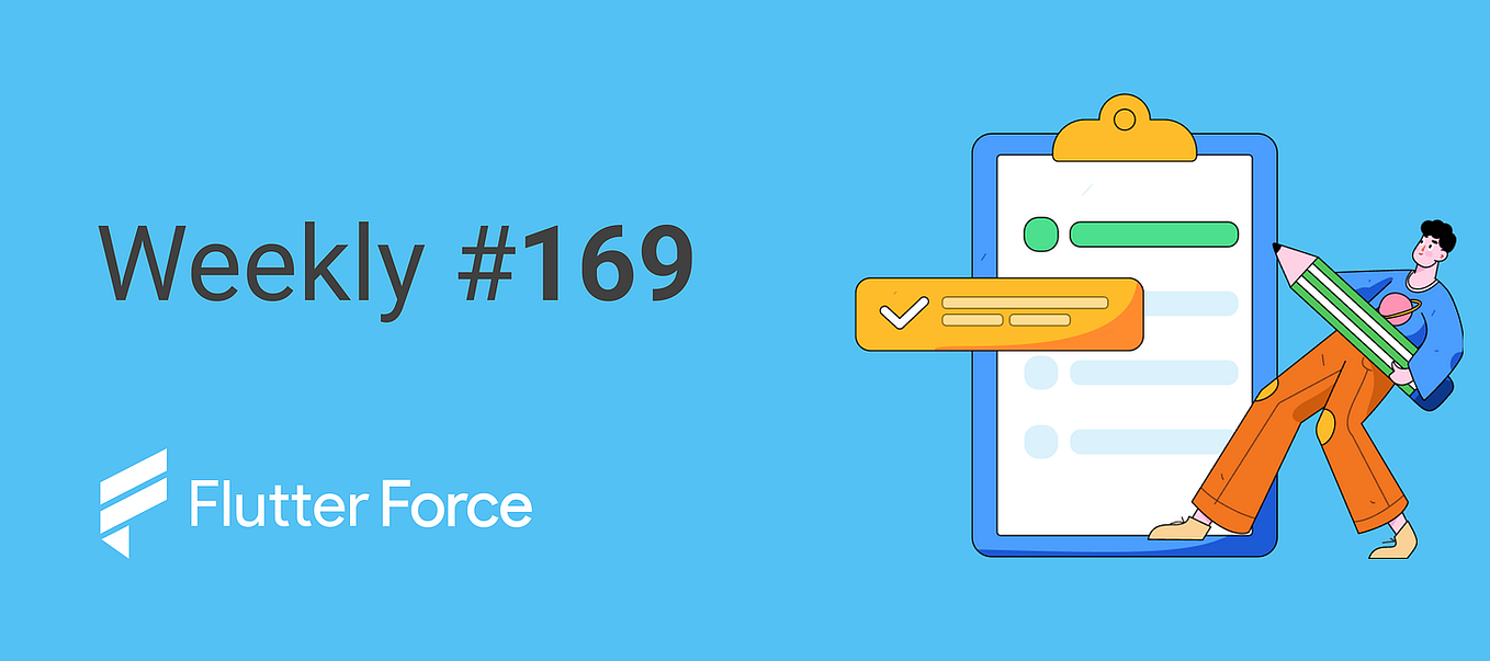 FlutterForce — Weekly. Weekly Flutter Resources | by Ümit Duran | Flutter Force | Apr, 2024 | Medium