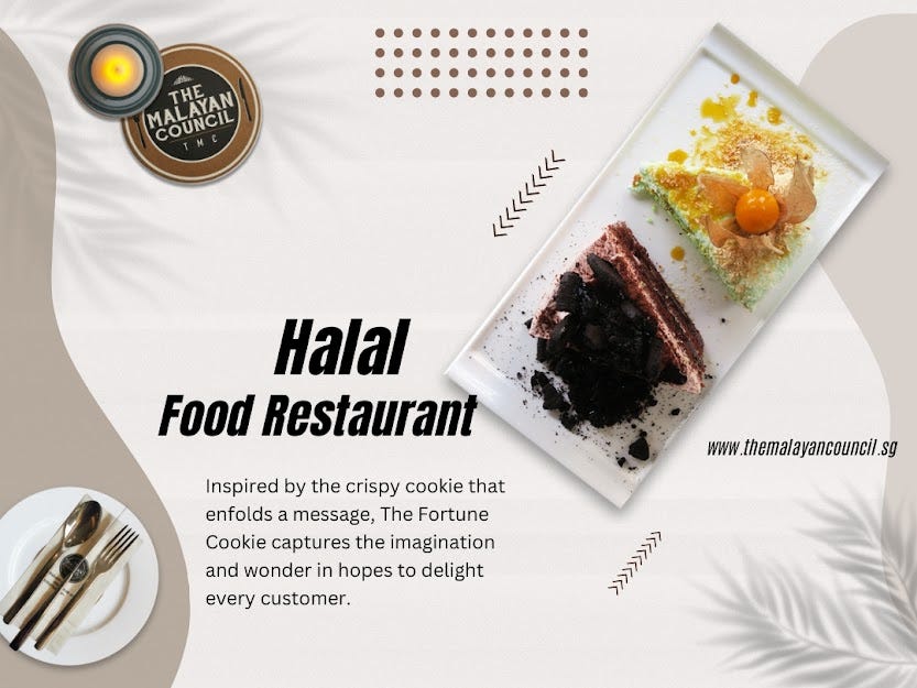 Reservation Singapore Halal Restaurant | by The Malayan Council | Medium
