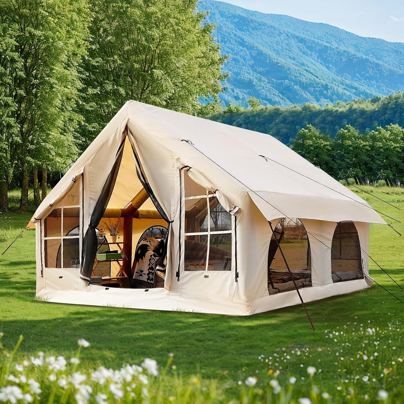 Glamping Inflatable Tent Review: 3-Minute Setup Bliss | by Alice Yu | Sep, 2024 | Medium