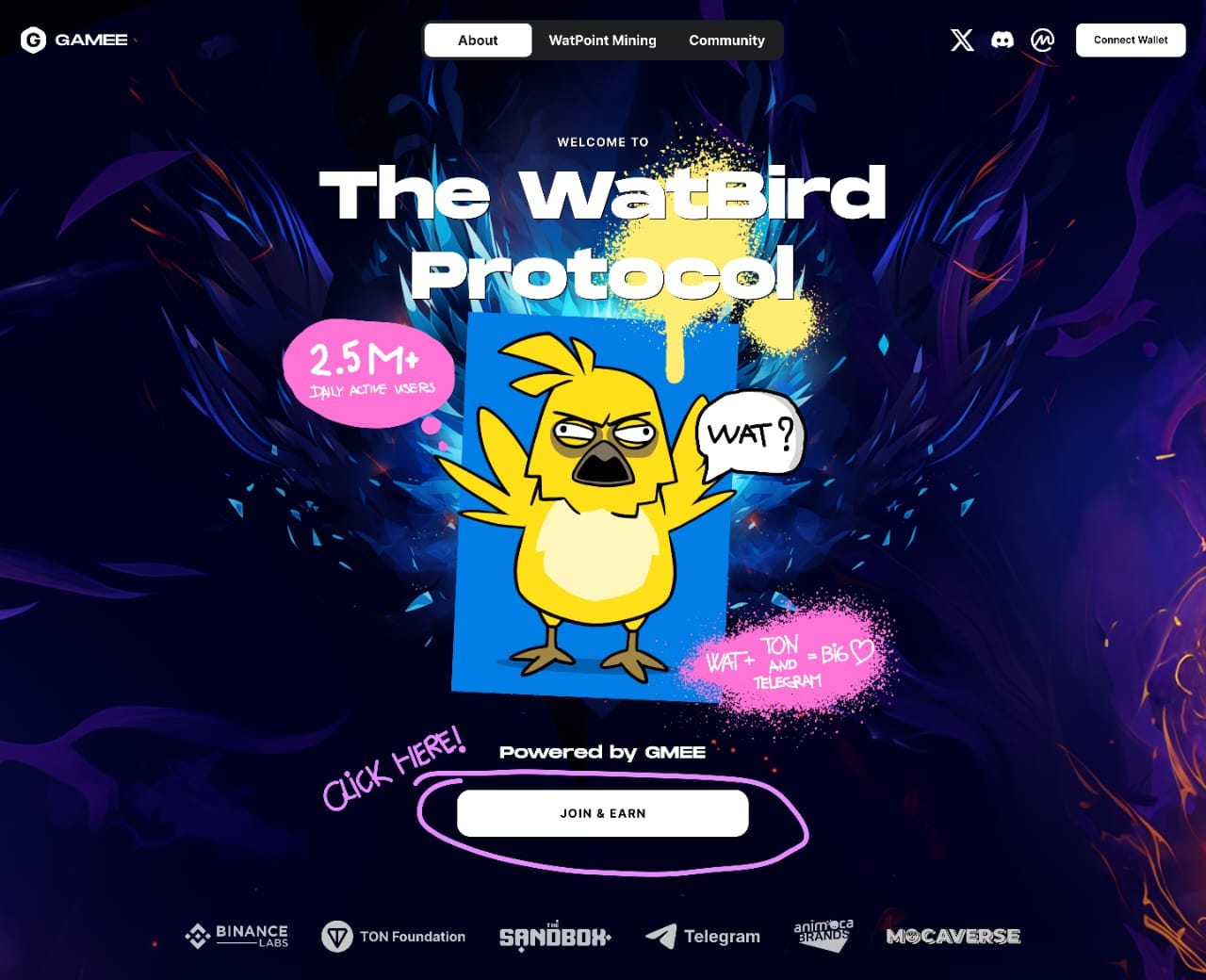 Wat Protocol: Stake GMEE and Mine WatPoints! | by Shiraverse | Jun ...