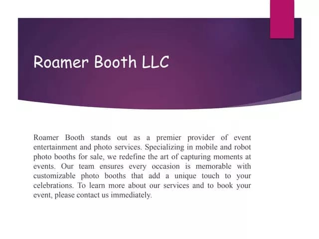The Ultimate Selfie Photo Booth Experience in New York - Roamer Booth ...