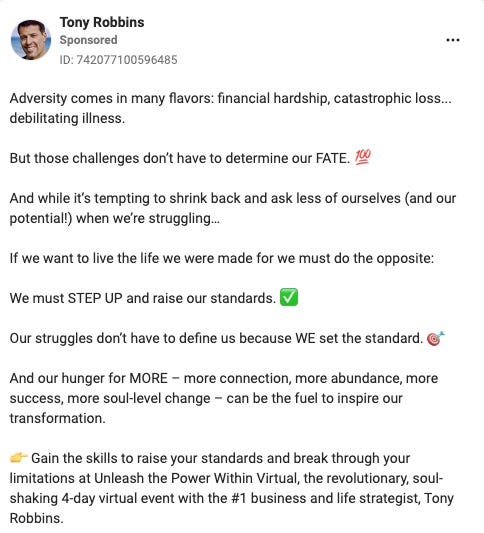 Landing Page Review: Deep Dive into Tony Robbins’ Sales Page | by ...