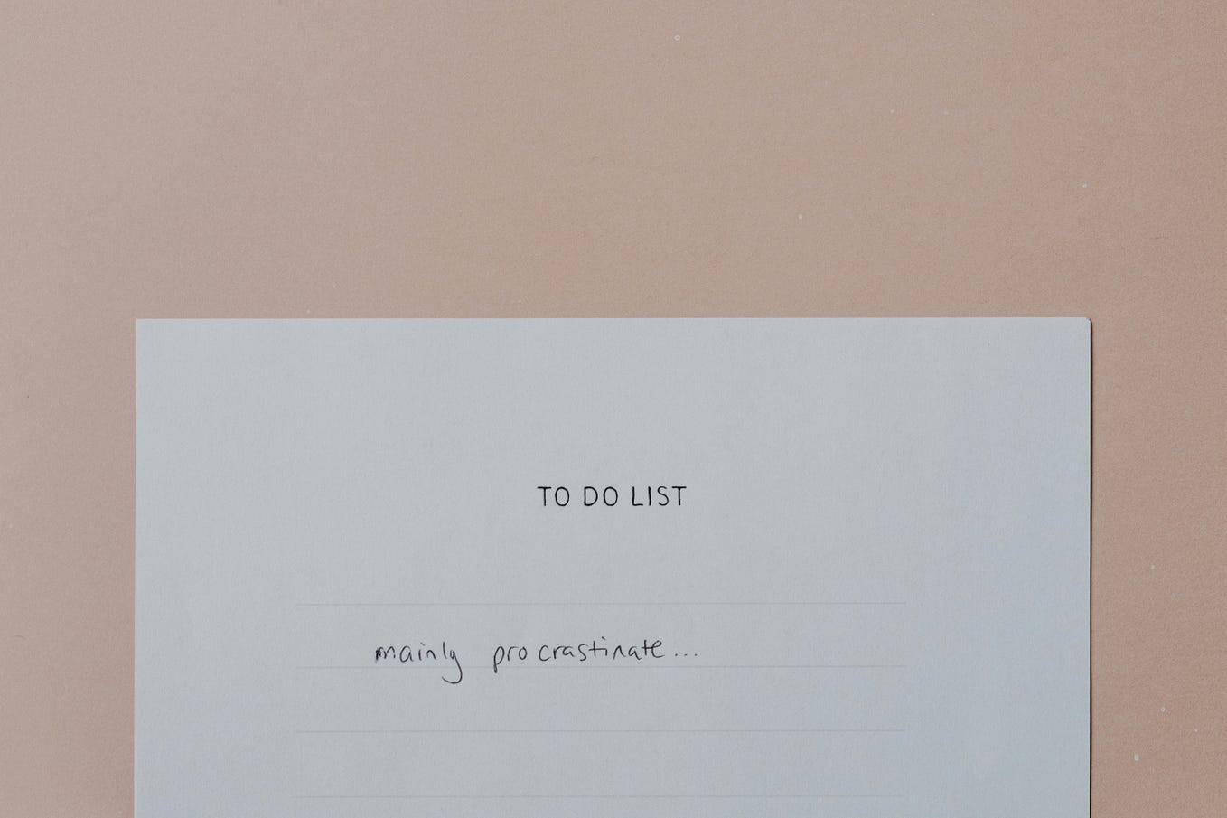 Composition and Procrastination. When it comes to schoolwork… | by ...