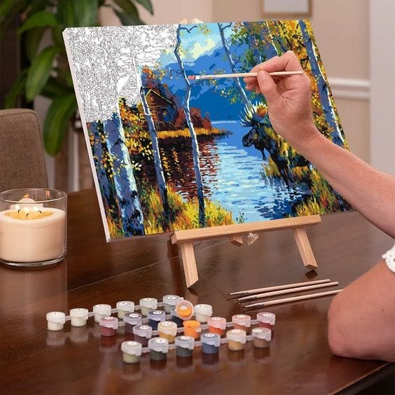 From Anime to Animals: The Beauty of Paint by Numbers as a Hobby | by ...