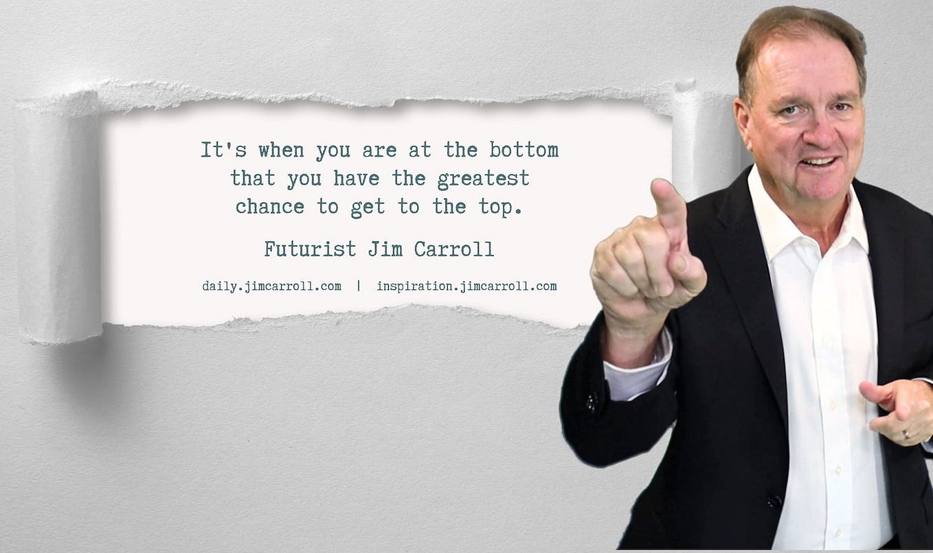 Courage?. “Hesitation is the currency of… | by Futurist Jim Carroll ...