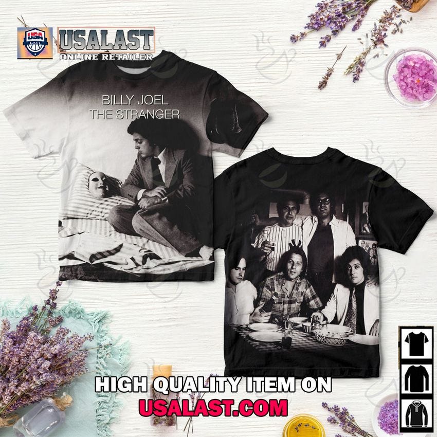 Billy Joel Fantasies & Delusions Album Cover 3D Shirt | by Thomasena ...