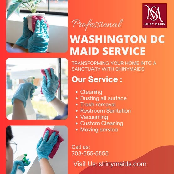 Apartment Cleaning Services DC - Shinymaids - Medium
