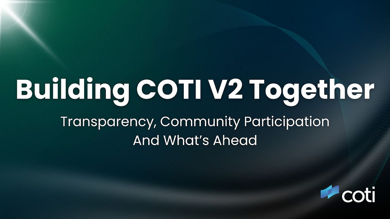 COTI V2 Airdrop Campaign — All the Details | by COTI | COTI | Medium