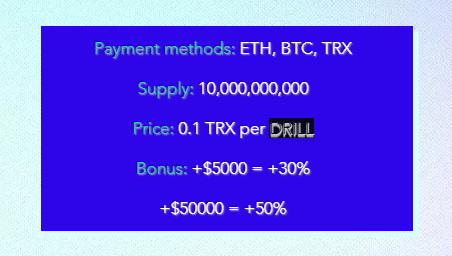 DRILL First Transaction, Smart contract, ICO & Bounty | by Drill Cash ...