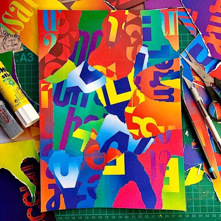 Collage conundrum solved…. And an historical back story I didn’t… | by Ed Buziak | Artwork Buzz ...