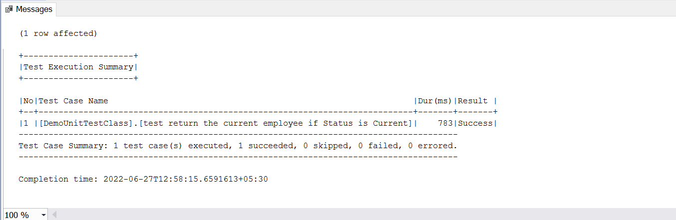 Tsqlt Database Unit Testing For Sql Server Part I By Hariharan P Medium