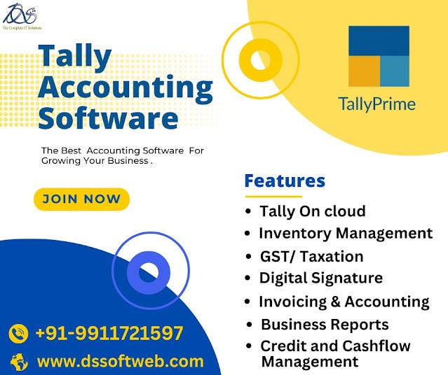 New Tally Prime Accounting Software Services -Tally Prime 4.1 | by Ds Software & Web Solutions ...
