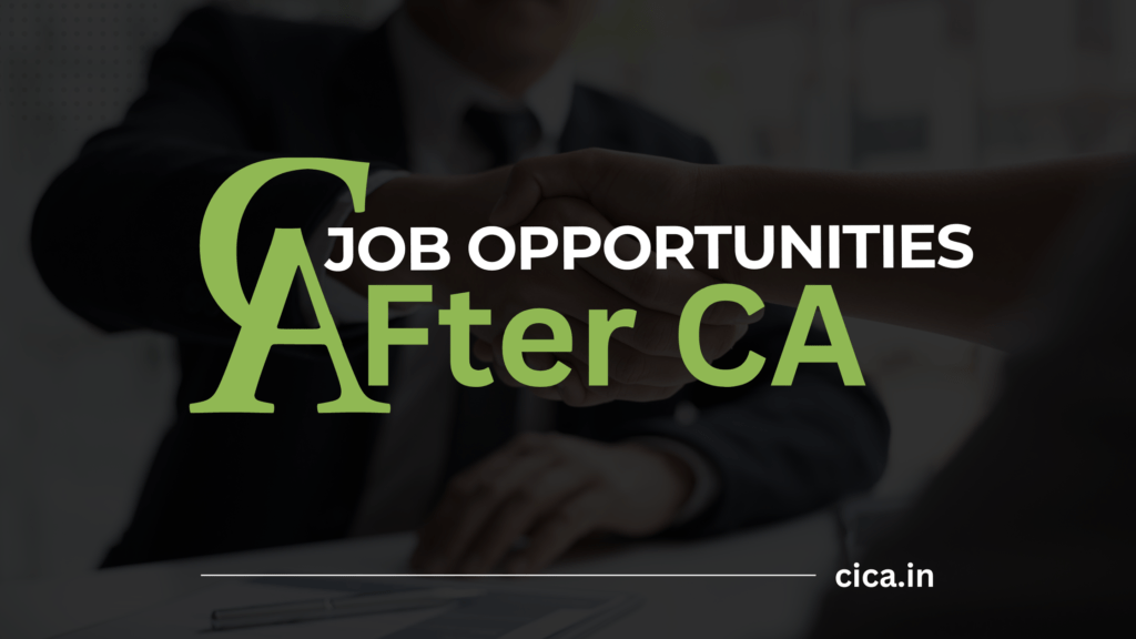 Career Opportunities After Completing Chartered Accountancy (CA) | by ...