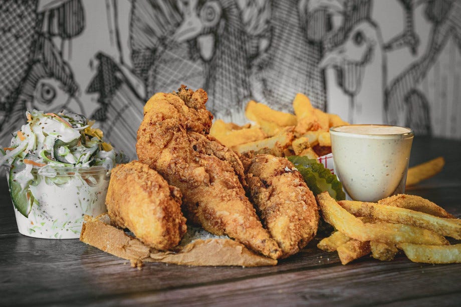 The restaurant serves chicken sandwiches and fried chicken. | by ...