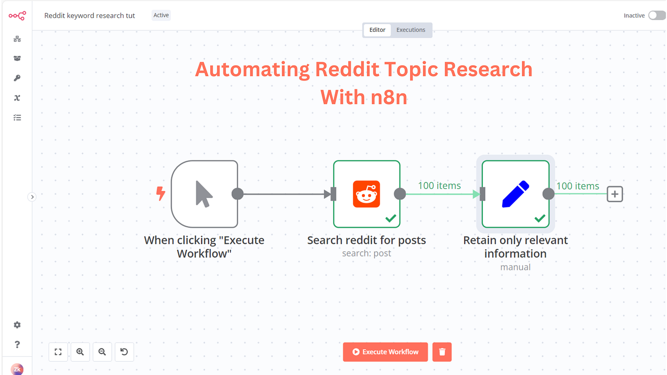 Creating A simple RSS feed in your Airtable using n8n | by Zacharia Kimotho | Medium