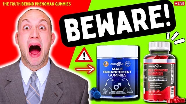 Phenoman ME + CBD Gummies — Become an angry lion with unstoppable stamina in bed. Order Phenoman ...