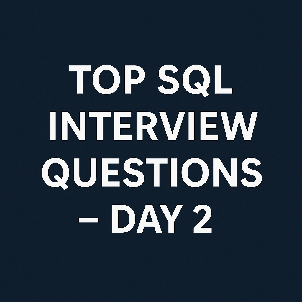 10 Real-World SQL Scenarios You Must Practice Before an Interview | by ...