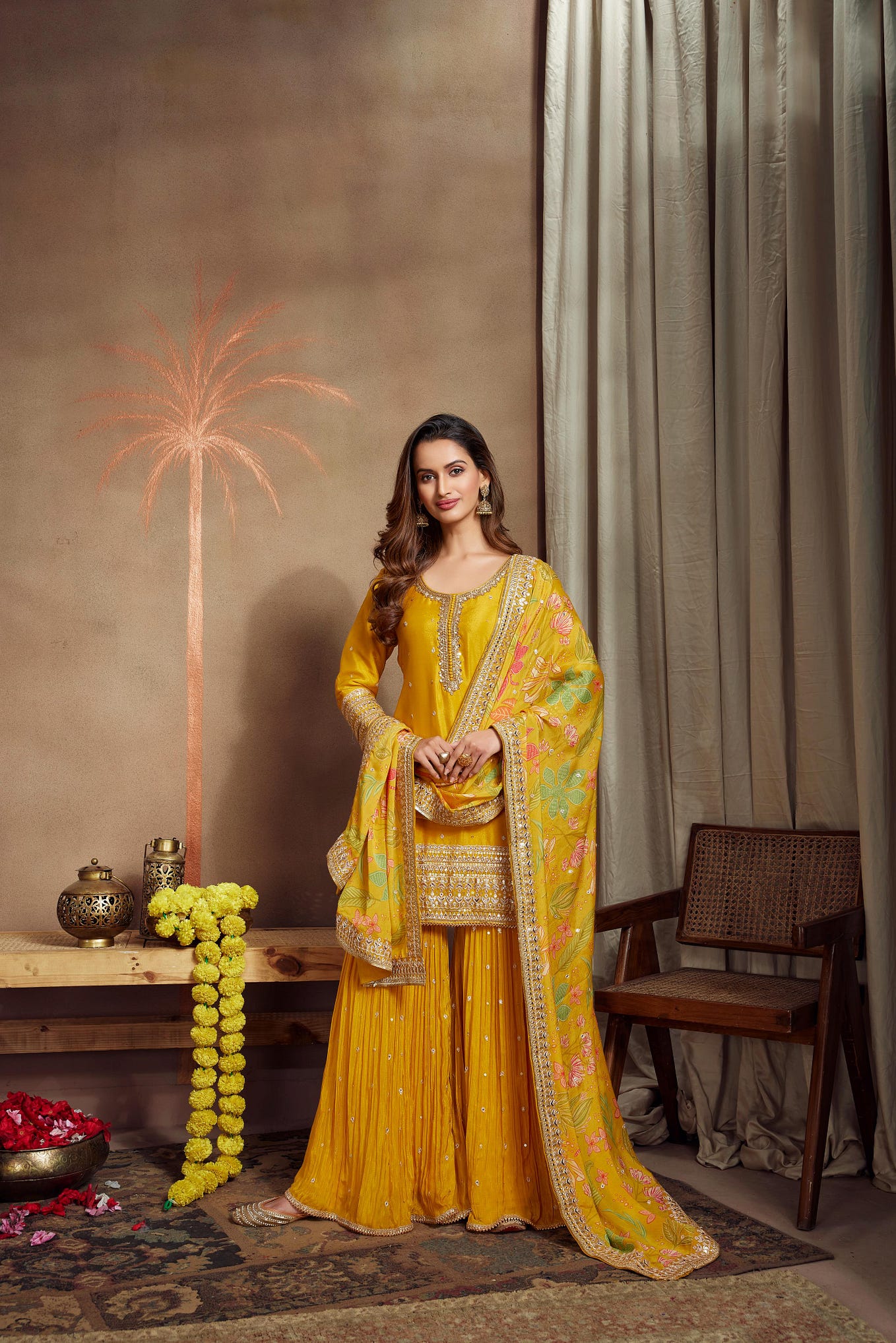 lehariya kurta - Pratap Sons - Medium