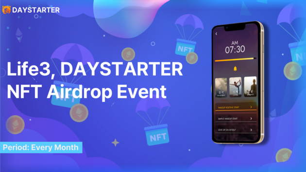 DAYSTARTER NFT Airdrop Event October Winner Announcement | by Life3 ...