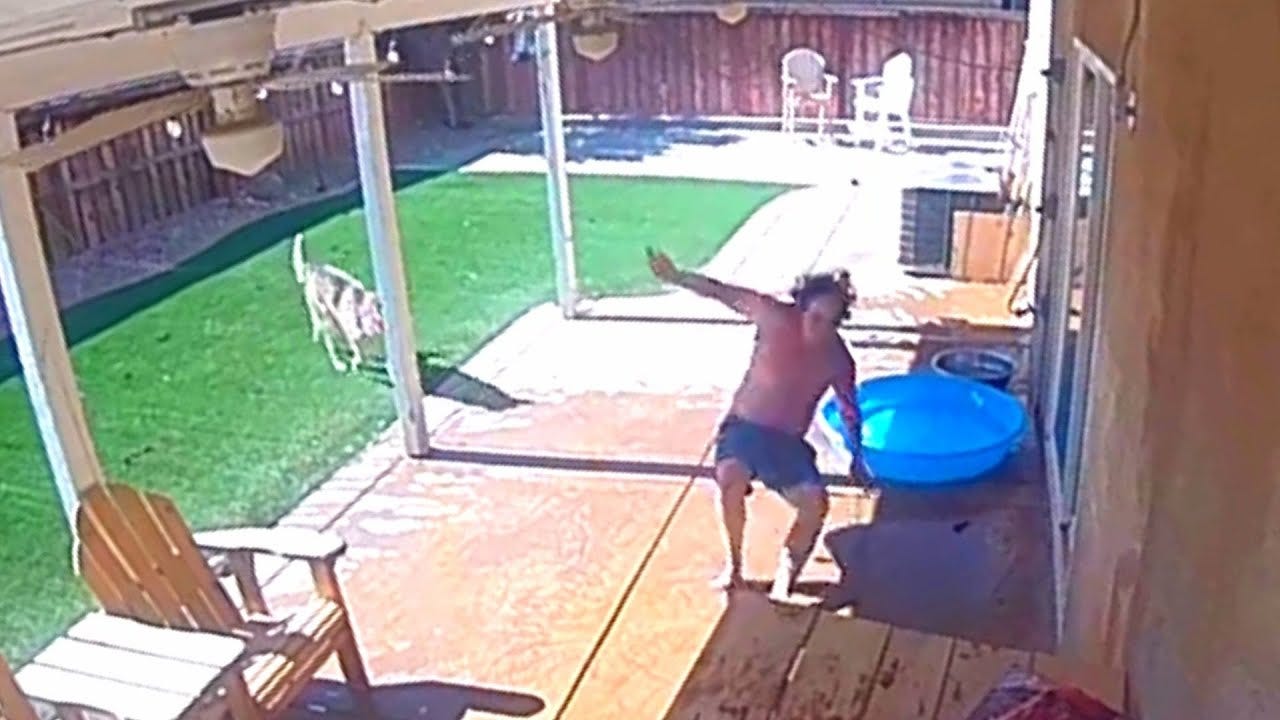 Child Falls Off His Chair | Doorbell Camera Video - Doorbell Camera ...