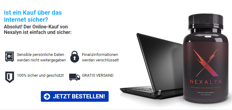 Nexalyn *Weltweit Nr. 1* Booster fur mannliche Kraft und sexuelle Lust ...