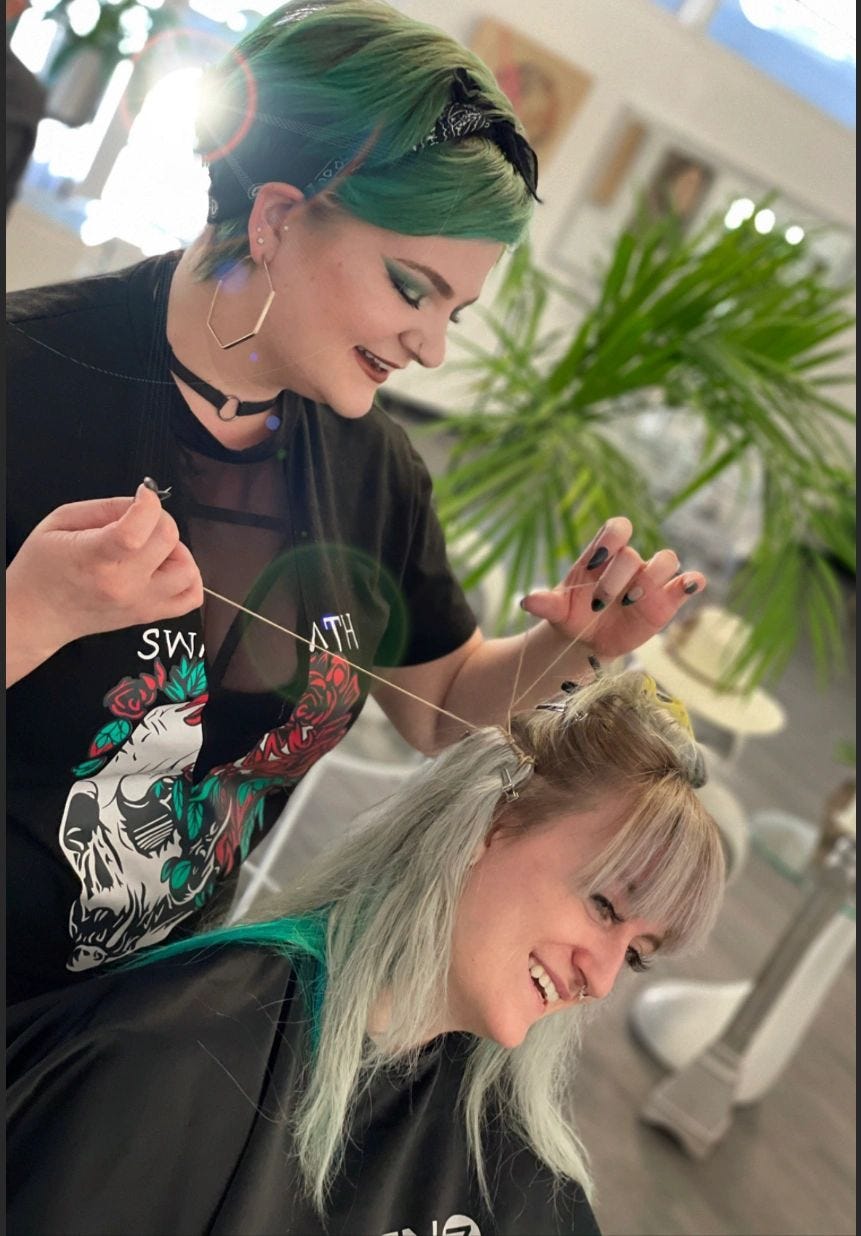 Vivid Hair Color And Extension Combos | Rebelcolorbykodi.com ...