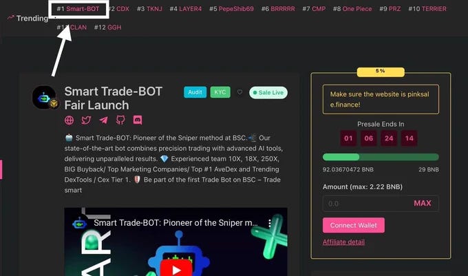 Method Sniper - Smart Trade Bot - Medium