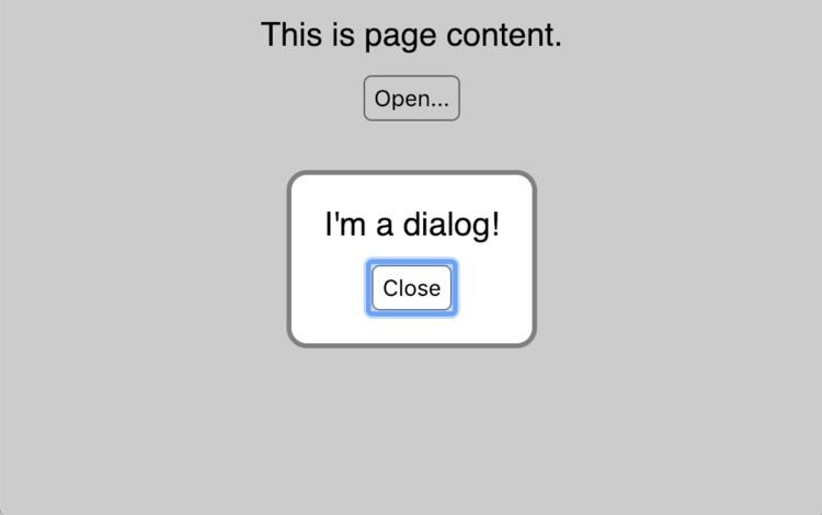 An Accessible Modal Dialog With Html Css And Javascript By Giacomo 3318