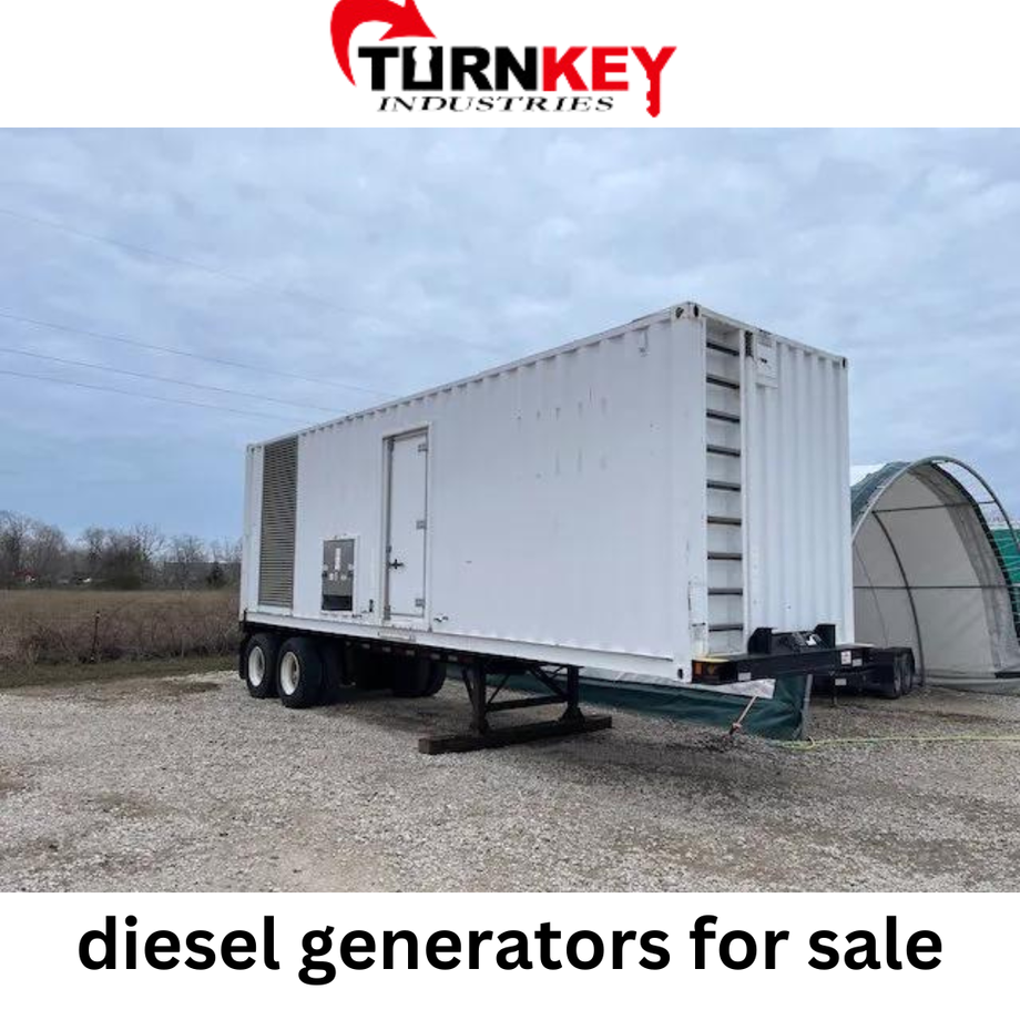 Power Up Your Potential: Diesel Generators for Sale at Turn Key ...