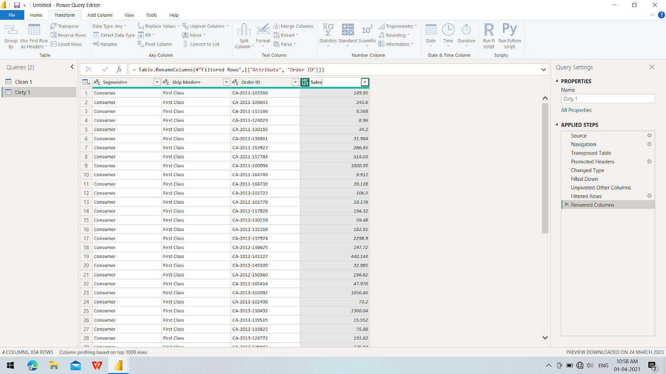 Data Transformation in Power BI Part 3 - Rupa Pratap Lingmore - Medium