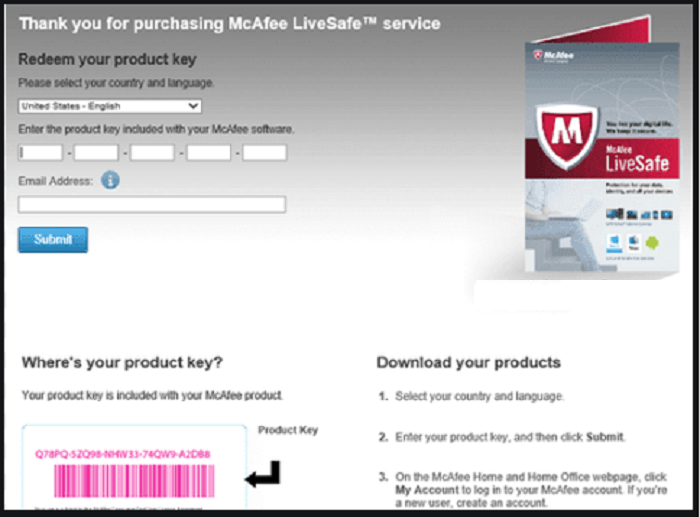 How To Activate A Mcafee Product Subscription With A Product Card By Mcafeecomactivatesetup