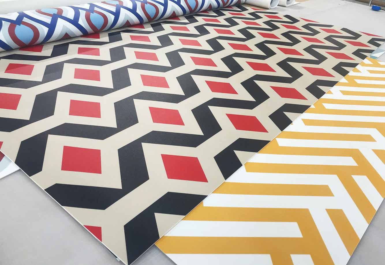Patterned Vinyl Flooring Designs for Stylish Geometry Lovers | by ...