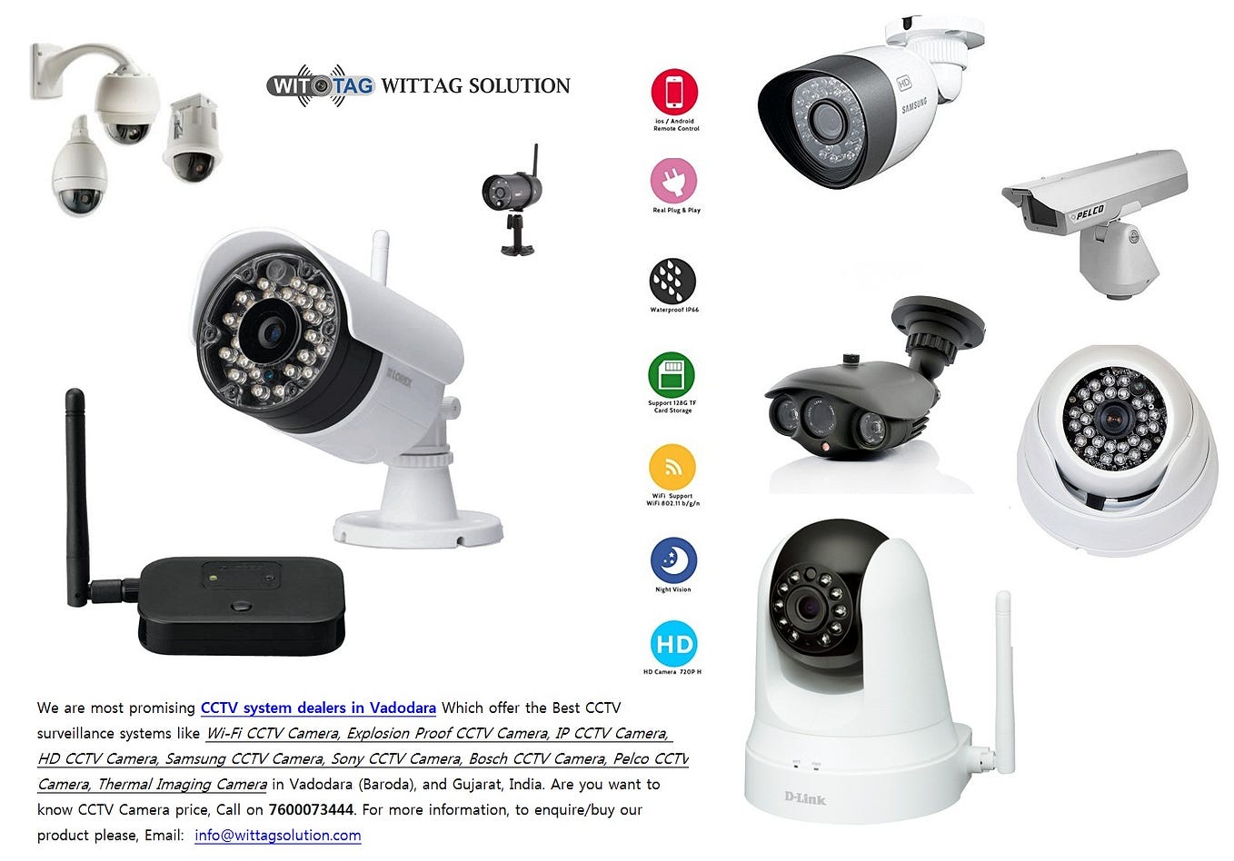 WHAT CAN YOU DO WITH WIRELESS AND WI-FI CCTV CAMERA? | by WITTAG ...