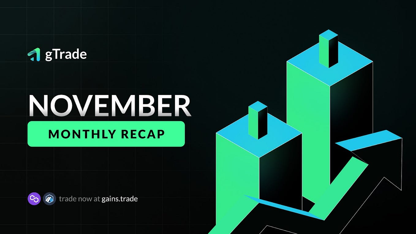 gTrade October 2023 Recap. gTrade ticks over its $50 billion… | by ...