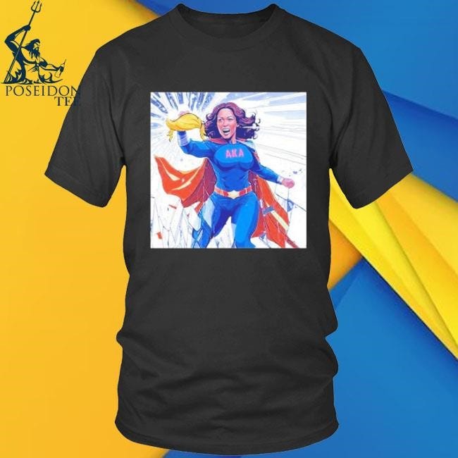 Official Wonder Woman Kamala Harris Madam President Political 2024 ...