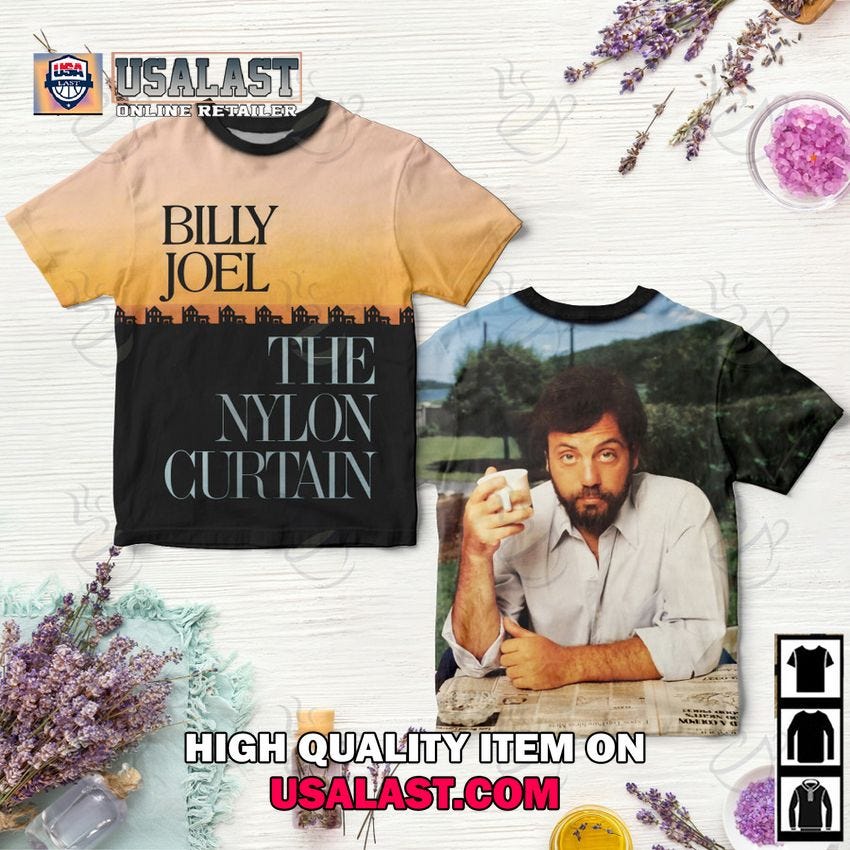 Billy Joel Greatest Hits Album Cover 3D Shirt | by Thomasena | Apr ...