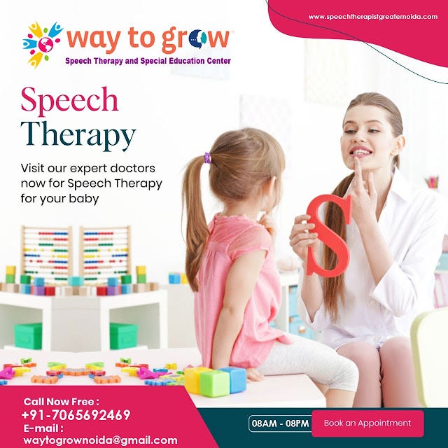 Way To Grow: The Premier Speech Therapist in Greater Noida | by Way to ...