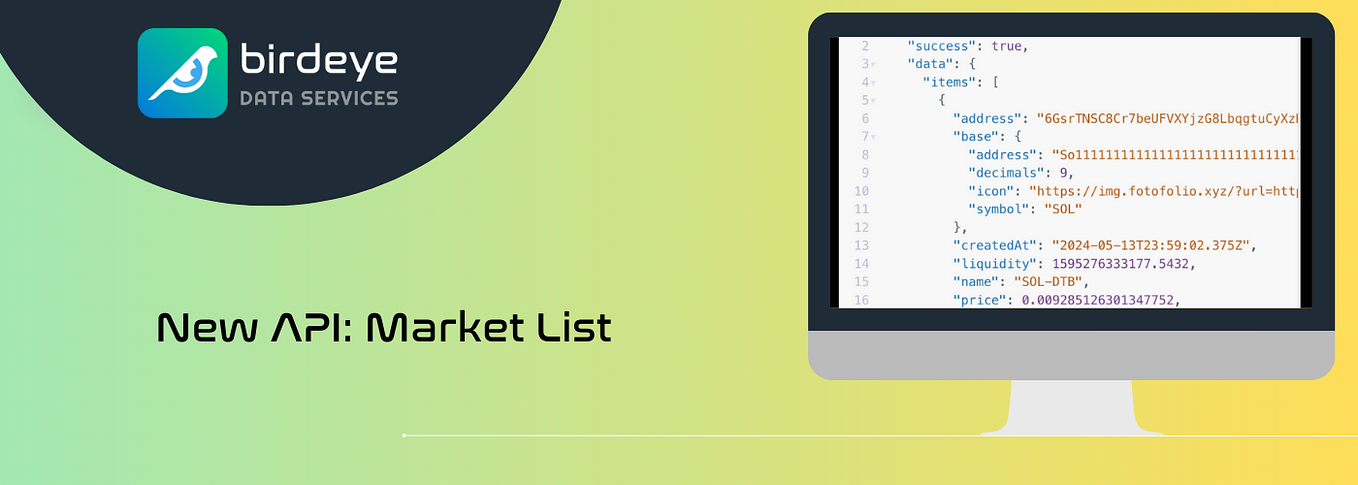 New API: Token — Holder List API. Birdeye Data Services is thrilled to ...