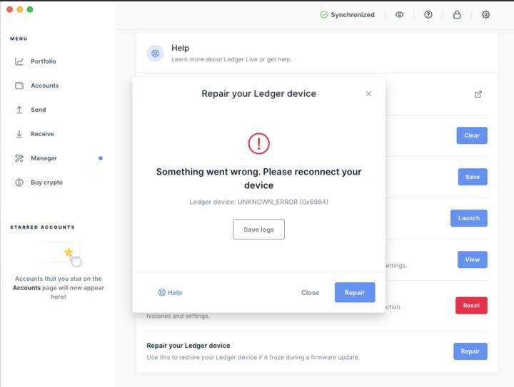 Hvordan fikse “Ledger Native error: Data er ugyldig ukjent feilkode” på Ledger Wallet | by ...