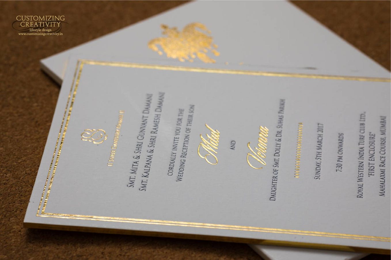 Customized Wedding Cards. Looking for a luxury wedding… | by Mahi Arora ...